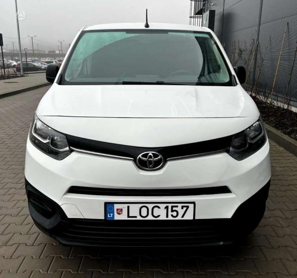White Toyota Proace City 2020 in Vilnius, with an engine capacity of 1.50 L and mileage of 177 thousand km for 6900 €, photo 5 on AUTOMOTO.COM.LV