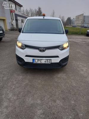 White Toyota Proace City 2020 in Siauliai, with an engine capacity of 1.50 L and mileage of 353 thousand km for 6900 €, photo  on AUTOMOTO.COM.LV