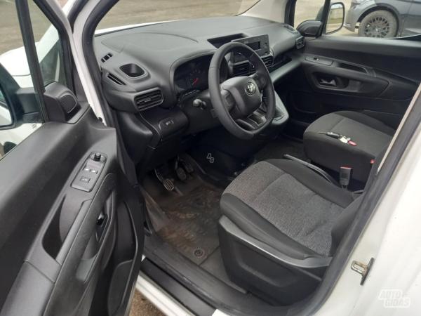 Balts Toyota Proace City 2020 Šauļi, ar dzinēja tilpumu 1.50 L un nobraukumu 353 tūkst. km par 6900 €, foto 7 vietnē AUTOMOTO.COM.LV