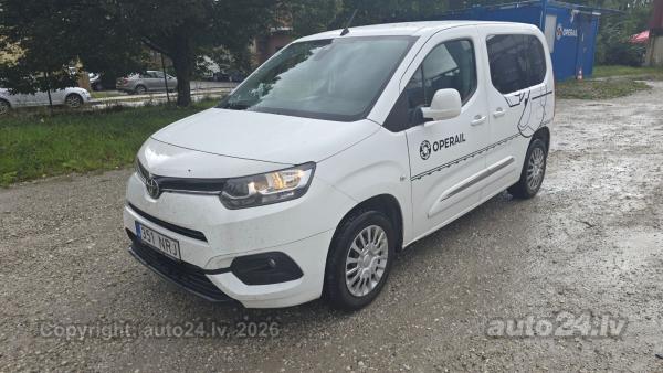 Toyota Proace City 2020 in Tallinn on AUTOMOTO.COM.LV White Toyota Proace City 2020 in Tallinn, with an engine capacity of 1.50 L and mileage of 200 thousand km for 11300 €, photo 1 on AUTOMOTO.COM.LV