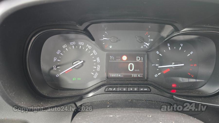 Balts Toyota Proace City 2020 Tallina, ar dzinēja tilpumu 1.50 L un nobraukumu 200 tūkst. km par 11300 €, foto 12 vietnē AUTOMOTO.COM.LV