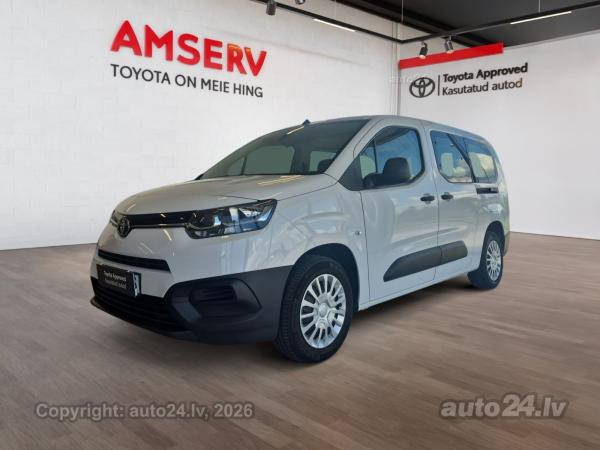 Toyota Proace City 2023 Viljandi vietnē Balts Toyota Proace City 2023 Viljandi, ar dzinēja tilpumu 1.20 L un nobraukumu 82 tūkst. km par 16990 €, foto 1 vietnē AUTOMOTO.COM.LV