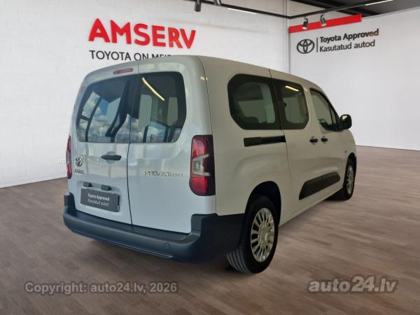 Toyota Proace City 2023 Viljandi vietnē Balts Toyota Proace City 2023 Viljandi, ar dzinēja tilpumu 1.20 L un nobraukumu 82 tūkst. km par 16990 €, foto 3 vietnē AUTOMOTO.COM.LV