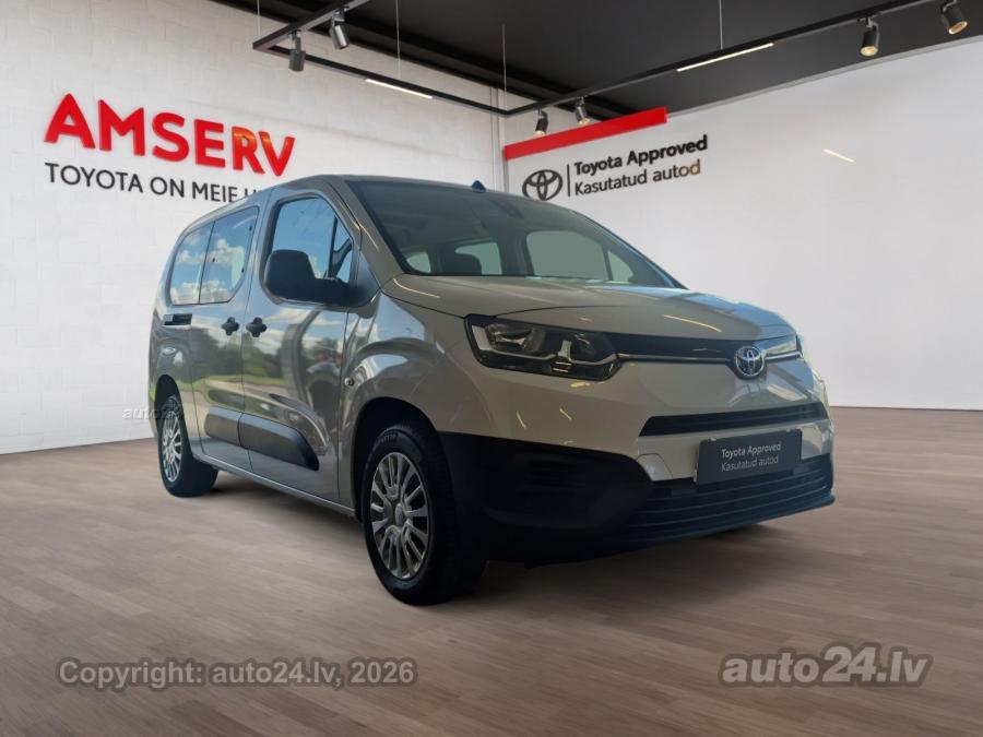 Balts Toyota Proace City 2023 Viljandi, ar dzinēja tilpumu 1.20 L un nobraukumu 82 tūkst. km par 16990 €, foto 19 vietnē AUTOMOTO.COM.LV