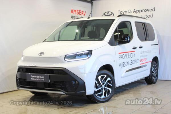 Balts Toyota Proace City 2025 Tallina, ar dzinēja tilpumu 0.00 L un nobraukumu 6 tūkst. km par 36990 €, foto 1 vietnē AUTOMOTO.COM.LV
