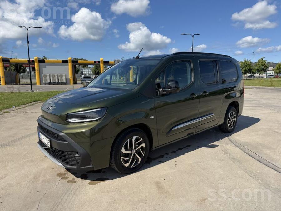 Zaļš Toyota Proace 2024 Liepāja, ar dzinēja tilpumu 1.50 L un nobraukumu 71 tūkst. km par 24000 €, foto 1 vietnē AUTOMOTO.COM.LV