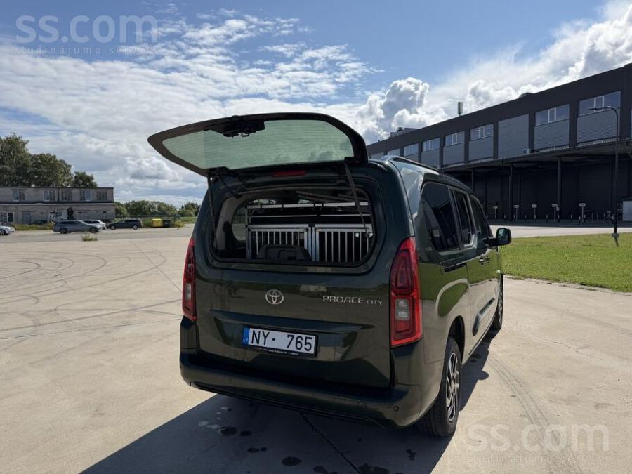 Zaļš Toyota Proace 2024 Liepāja, ar dzinēja tilpumu 1.50 L un nobraukumu 71 tūkst. km par 24000 €, foto 8 vietnē AUTOMOTO.COM.LV
