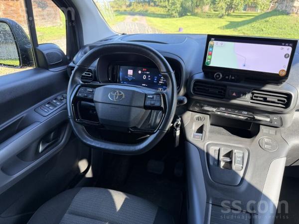 Zaļš Toyota Proace 2024 Liepāja, ar dzinēja tilpumu 1.50 L un nobraukumu 71 tūkst. km par 24000 €, foto 10 vietnē AUTOMOTO.COM.LV