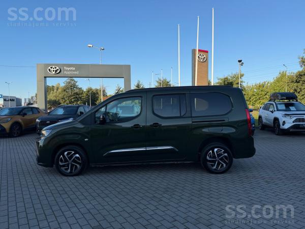 Zaļš Toyota Proace 2024 Liepāja, ar dzinēja tilpumu 1.50 L un nobraukumu 73 tūkst. km par 23900 €, foto 3 vietnē AUTOMOTO.COM.LV