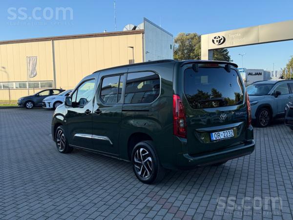 Zaļš Toyota Proace 2024 Liepāja, ar dzinēja tilpumu 1.50 L un nobraukumu 73 tūkst. km par 23900 €, foto 4 vietnē AUTOMOTO.COM.LV