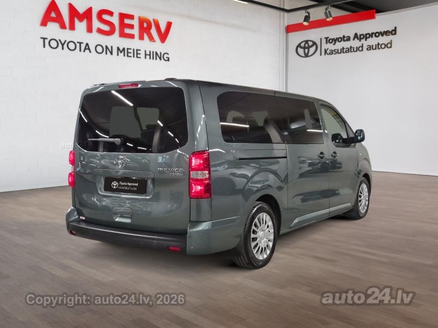 Zaļš Toyota Proace 2025 Tallina, ar dzinēja tilpumu 2.00 L un nobraukumu 13 tūkst. km par 44900 €, foto 3 vietnē AUTOMOTO.COM.LV