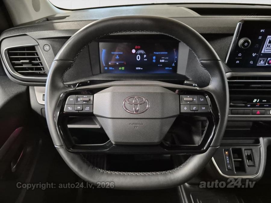 Zaļš Toyota Proace 2025 Tallina, ar dzinēja tilpumu 2.00 L un nobraukumu 13 tūkst. km par 44900 €, foto 11 vietnē AUTOMOTO.COM.LV