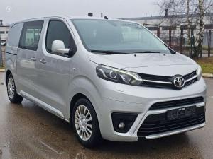 Grey Toyota Proace 2018 in Rokiskis, with an engine capacity of 1.56 L and mileage of 300 thousand km for 5650 €, photo  on AUTOMOTO.COM.LV