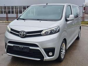 Grey Toyota Proace 2018 in Rokiskis, with an engine capacity of 1.56 L and mileage of 300 thousand km for 5650 €, photo 8 on AUTOMOTO.COM.LV