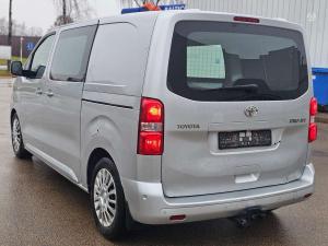 Grey Toyota Proace 2018 in Rokiskis, with an engine capacity of 1.56 L and mileage of 300 thousand km for 5650 €, photo 9 on AUTOMOTO.COM.LV