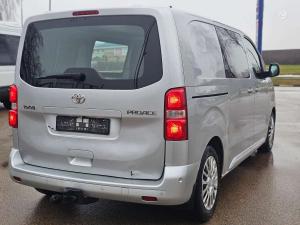 Grey Toyota Proace 2018 in Rokiskis, with an engine capacity of 1.56 L and mileage of 300 thousand km for 5650 €, photo 10 on AUTOMOTO.COM.LV