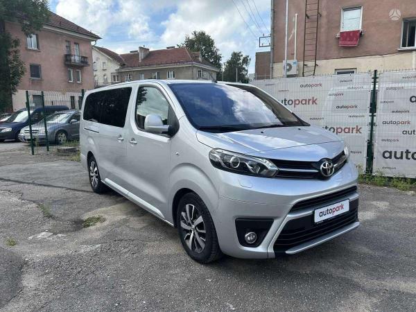 Pelēks Toyota Proace 2019 Klaipėda, ar dzinēja tilpumu 2.00 L un nobraukumu 226 tūkst. km par 17500 €, foto 2 vietnē AUTOMOTO.COM.LV