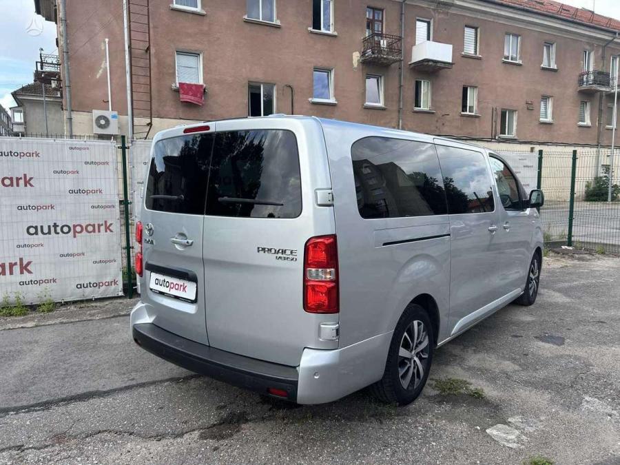 Grey Toyota Proace 2019 in Klaipeda, with an engine capacity of 2.00 L and mileage of 226 thousand km for 17500 €, photo 3 on AUTOMOTO.COM.LV