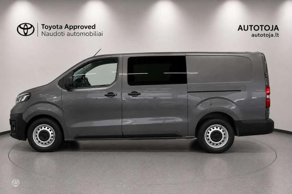 Pelēks Toyota Proace 2024 Kauņa, ar dzinēja tilpumu 2.00 L un nobraukumu 72 tūkst. km par 28500 €, foto 3 vietnē AUTOMOTO.COM.LV