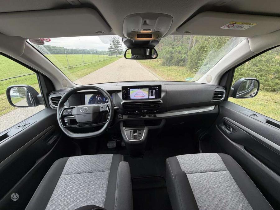 Grey Toyota Proace 2025 in Druskininkai, with an engine capacity of 2.00 L and mileage of 49 thousand km for 38500 €, photo 18 on AUTOMOTO.COM.LV