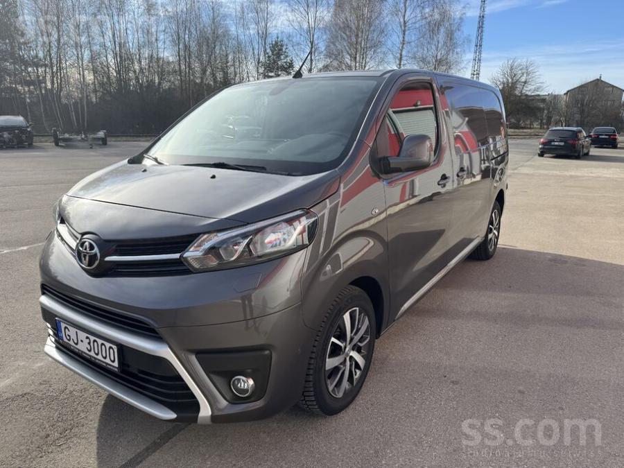 Pelēks Toyota Proace 2016 Valmiera, ar dzinēja tilpumu 2.00 L un nobraukumu 80 tūkst. km par 15600 €, foto 1 vietnē AUTOMOTO.COM.LV