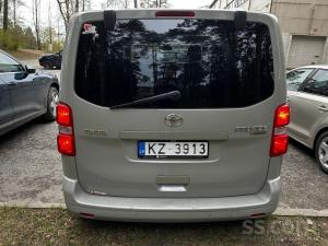 Grey Toyota Proace 2017 in Ogre, with an engine capacity of 1.60 L and mileage of 173 thousand km for 15000 €, photo 3 on AUTOMOTO.COM.LV