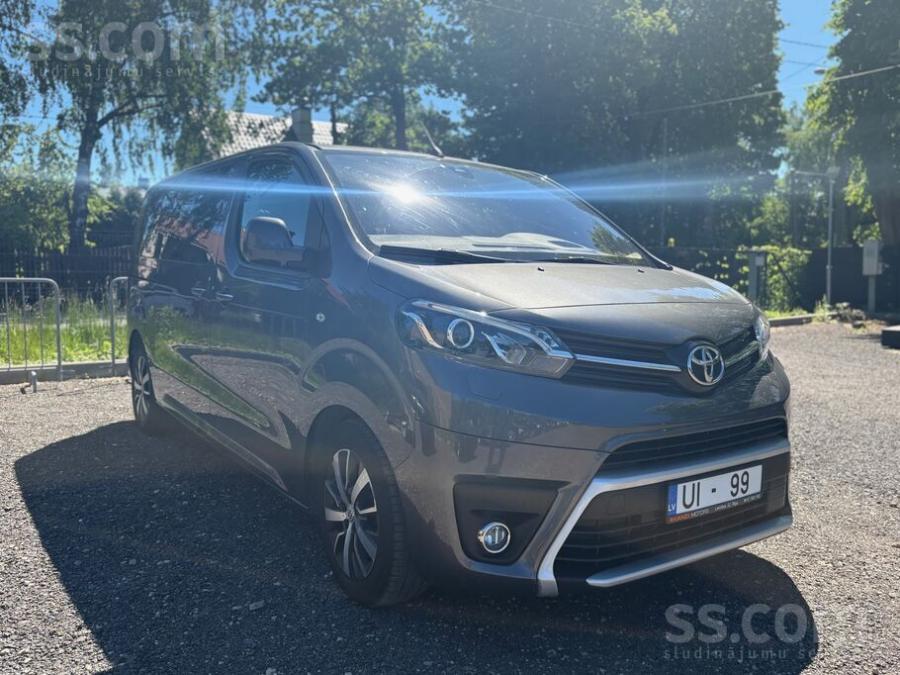 Pelēks Toyota Proace 2018 Rīga, ar dzinēja tilpumu 2.00 L un nobraukumu 0 tūkst. km par 17900 €, foto 3 vietnē AUTOMOTO.COM.LV