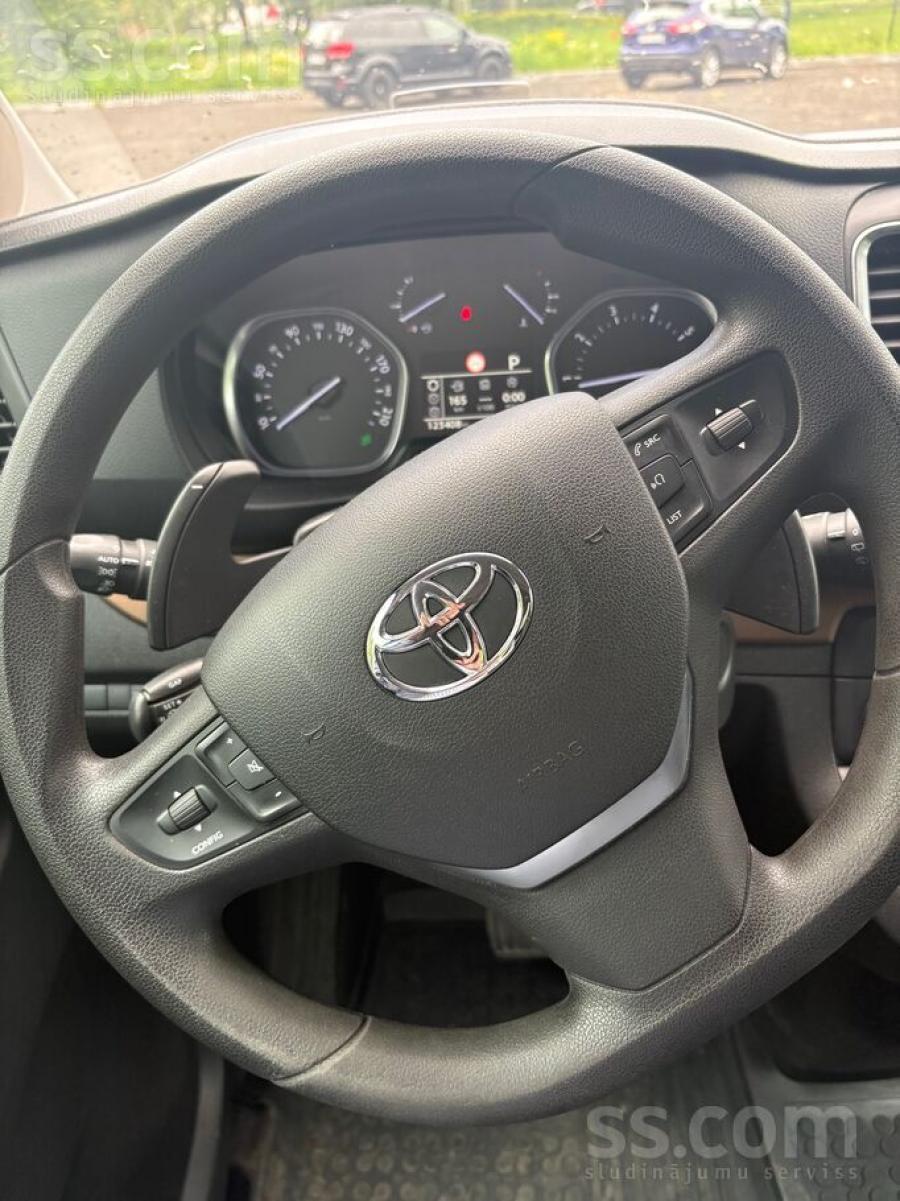 Pelēks Toyota Proace 2018 Rīga, ar dzinēja tilpumu 2.00 L un nobraukumu 0 tūkst. km par 17900 €, foto 12 vietnē AUTOMOTO.COM.LV
