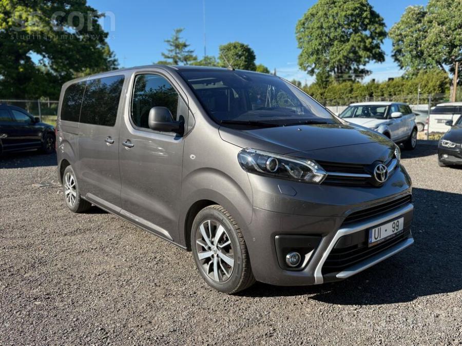 Pelēks Toyota Proace 2018 Rīga, ar dzinēja tilpumu 2.00 L un nobraukumu 0 tūkst. km par 17900 €, foto 17 vietnē AUTOMOTO.COM.LV