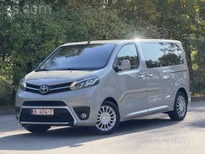 Grey Toyota Proace 2018 in Riga, with an engine capacity of 1.50 L and mileage of 190 thousand km for 13970 €, photo 3 on AUTOMOTO.COM.LV