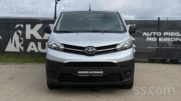Pelēks Toyota Proace 2018 Liepāja, ar dzinēja tilpumu 1.60 L un nobraukumu 353 tūkst. km par 10350 €, foto 1 vietnē AUTOMOTO.COM.LV