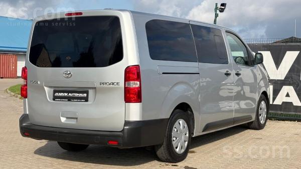 Pelēks Toyota Proace 2018 Liepāja, ar dzinēja tilpumu 1.60 L un nobraukumu 353 tūkst. km par 10350 €, foto 5 vietnē AUTOMOTO.COM.LV