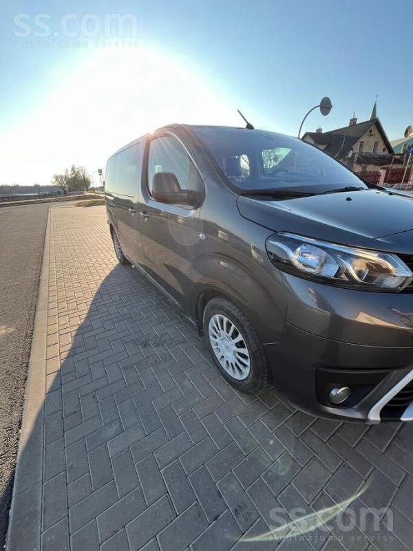 Pelēks Toyota Proace 2019 Aizkraukle, ar dzinēja tilpumu 1.50 L un nobraukumu 128 tūkst. km par 18490 €, foto 5 vietnē AUTOMOTO.COM.LV