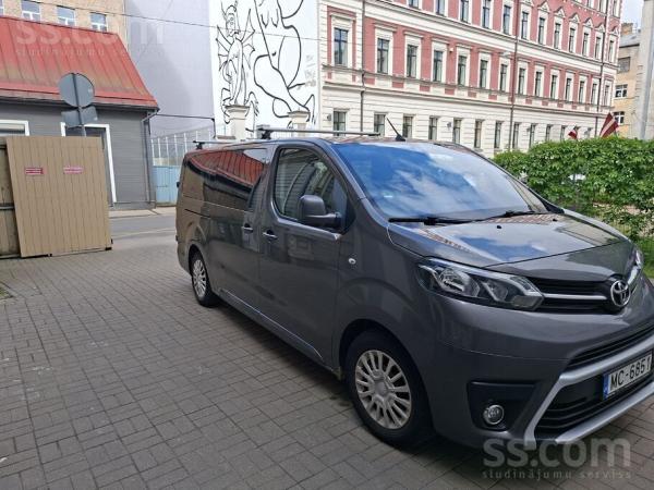 Pelēks Toyota Proace 2019 Bauska, ar dzinēja tilpumu 2.00 L un nobraukumu 241 tūkst. km par 19450 €, foto 6 vietnē AUTOMOTO.COM.LV