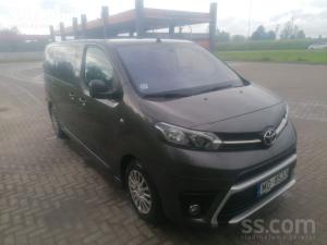 Grey Toyota Proace 2019 in Aizkraukle, with an engine capacity of 1.50 L and mileage of 117 thousand km for 17500 €, photo 3 on AUTOMOTO.COM.LV