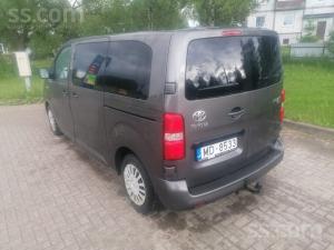 Grey Toyota Proace 2019 in Aizkraukle, with an engine capacity of 1.50 L and mileage of 117 thousand km for 17500 €, photo 6 on AUTOMOTO.COM.LV