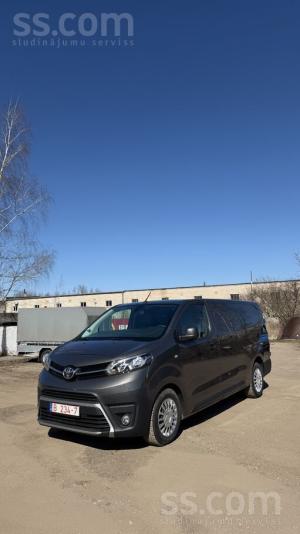 Pelēks Toyota Proace 2020 Daugavpils, ar dzinēja tilpumu 2.00 L un nobraukumu 205 tūkst. km par 10350 €, foto 3 vietnē AUTOMOTO.COM.LV