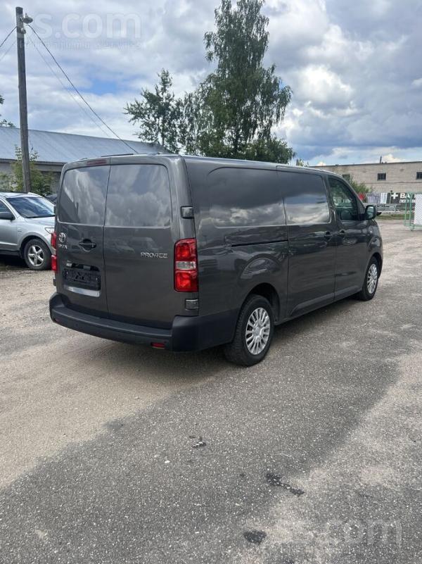 Pelēks Toyota Proace 2020 Daugavpils, ar dzinēja tilpumu 2.00 L un nobraukumu 205 tūkst. km par 10350 €, foto 6 vietnē AUTOMOTO.COM.LV