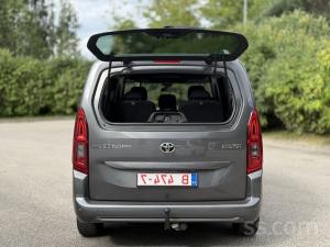 Grey Toyota Proace 2020 in Riga, with an engine capacity of 1.50 L and mileage of 149 thousand km for 14570 €, photo 8 on AUTOMOTO.COM.LV