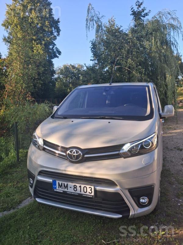 Toyota Proace 2020 in Tukums on AUTOMOTO.COM.LV Grey Toyota Proace 2020 in Tukums, with an engine capacity of 2.00 L and mileage of 161 thousand km for 17900 €, photo 1 on AUTOMOTO.COM.LV