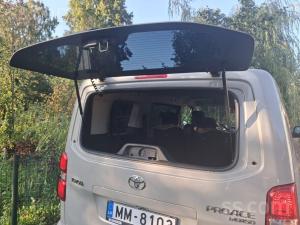 Grey Toyota Proace 2020 in Tukums, with an engine capacity of 2.00 L and mileage of 161 thousand km for 17900 €, photo 8 on AUTOMOTO.COM.LV