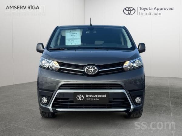 Pelēks Toyota Proace 2021 Rīga, ar dzinēja tilpumu 2.00 L un nobraukumu 115 tūkst. km par 25500 €, foto 5 vietnē AUTOMOTO.COM.LV
