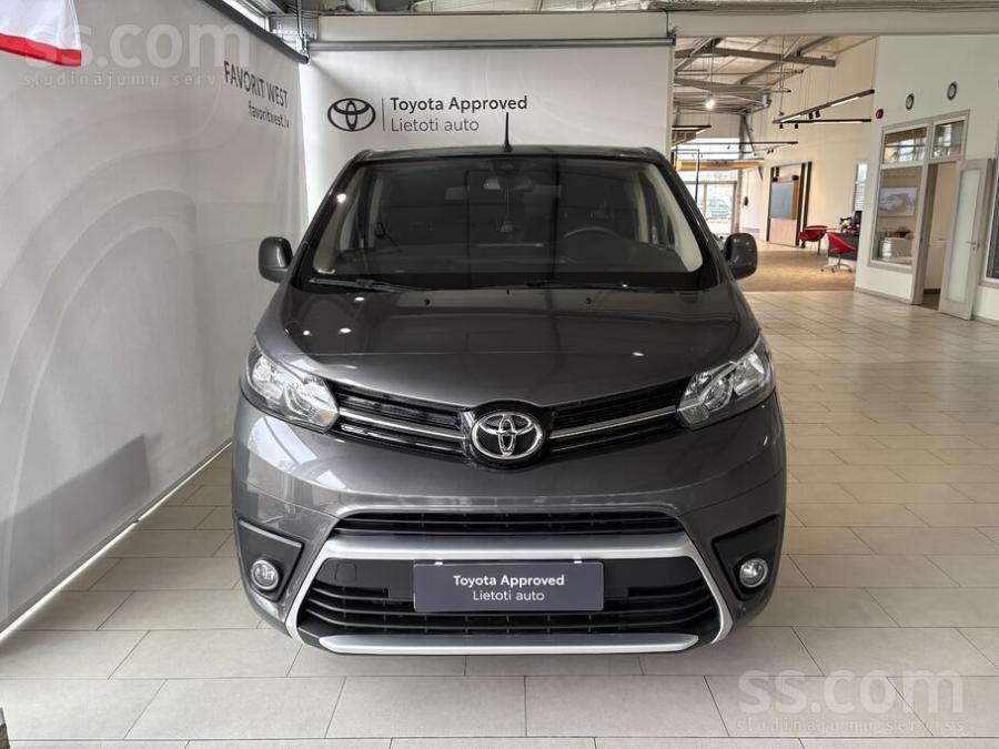 Pelēks Toyota Proace 2022 Ventspils, ar dzinēja tilpumu 2.00 L un nobraukumu 96 tūkst. km par 26250 €, foto 20 vietnē AUTOMOTO.COM.LV