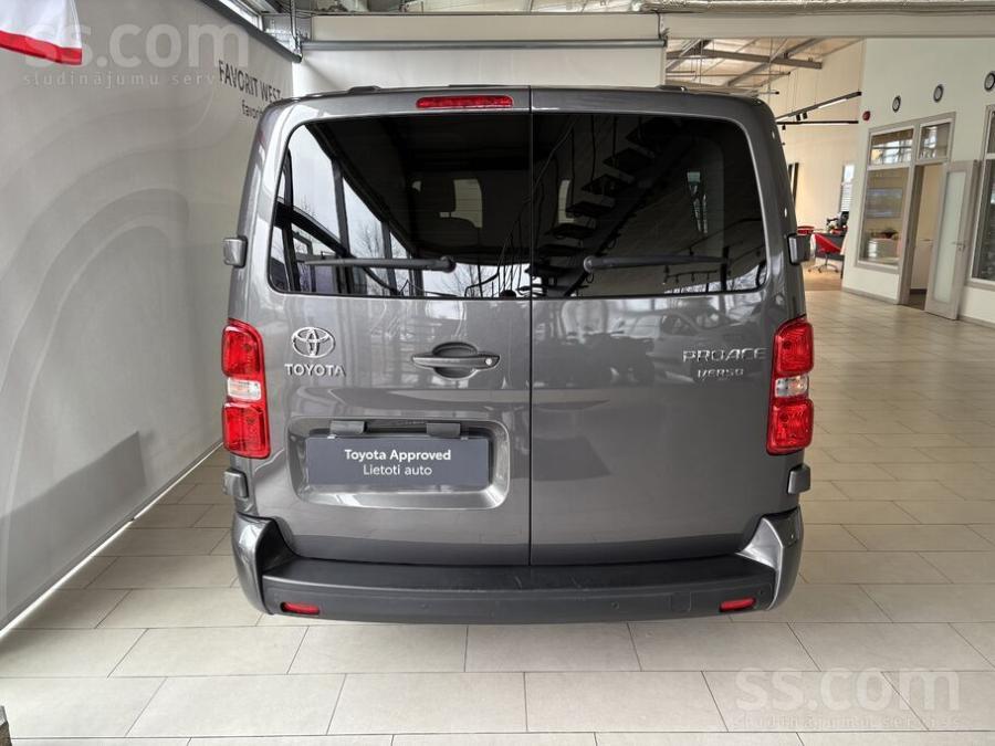 Pelēks Toyota Proace 2022 Ventspils, ar dzinēja tilpumu 2.00 L un nobraukumu 96 tūkst. km par 26250 €, foto 21 vietnē AUTOMOTO.COM.LV