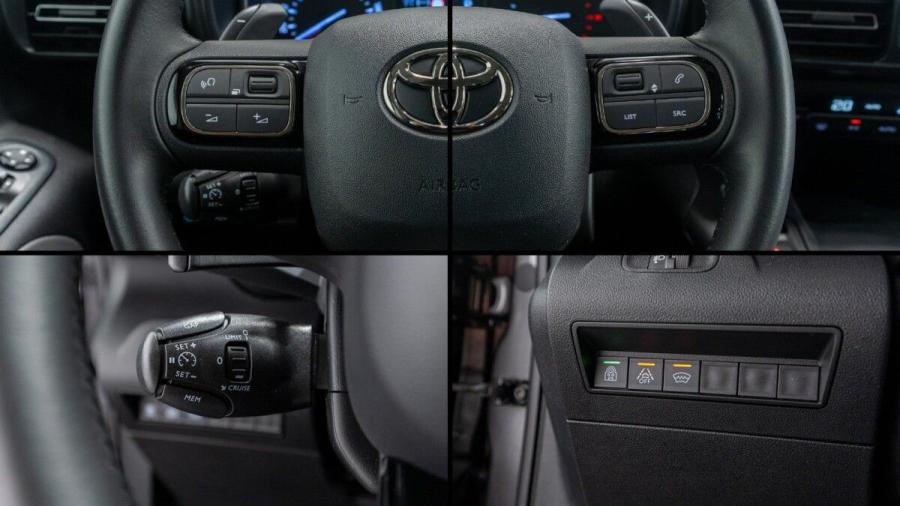 Grey Toyota Proace 2022 in Tallinn, with an engine capacity of 1.20 L and mileage of 51 thousand km for 17900 €, photo 20 on AUTOMOTO.COM.LV