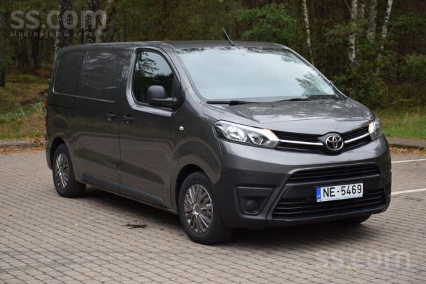 Pelēks Toyota Proace 2022 Rīga, ar dzinēja tilpumu 1.50 L un nobraukumu 148 tūkst. km par 10990 €, foto 1 vietnē AUTOMOTO.COM.LV