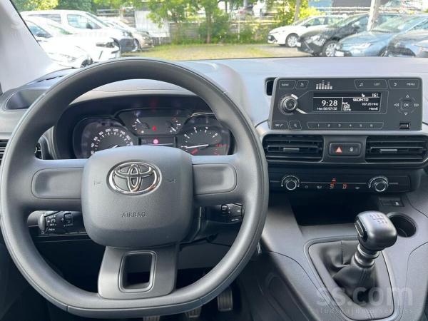Pelēks Toyota Proace 2023 Rīga, ar dzinēja tilpumu 1.50 L un nobraukumu 16 tūkst. km par 16000 €, foto 8 vietnē AUTOMOTO.COM.LV