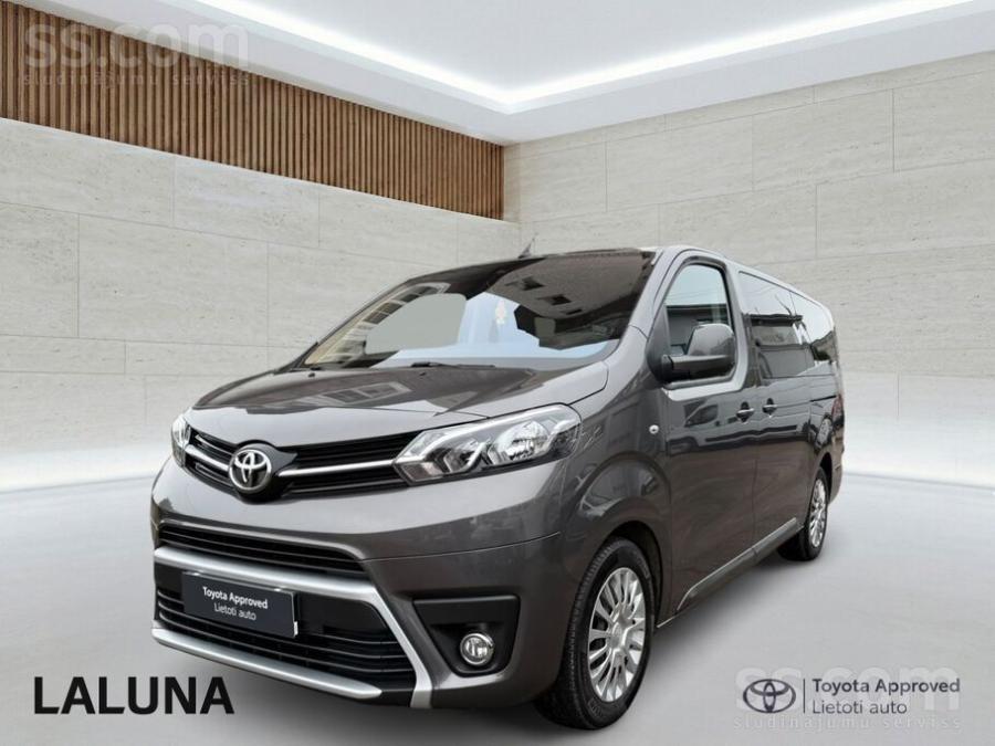 Pelēks Toyota Proace 2023 Jēkabpils, ar dzinēja tilpumu 2.00 L un nobraukumu 101 tūkst. km par 24400 €, foto 1 vietnē AUTOMOTO.COM.LV