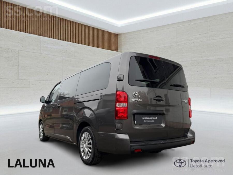 Pelēks Toyota Proace 2023 Jēkabpils, ar dzinēja tilpumu 2.00 L un nobraukumu 101 tūkst. km par 24400 €, foto 7 vietnē AUTOMOTO.COM.LV