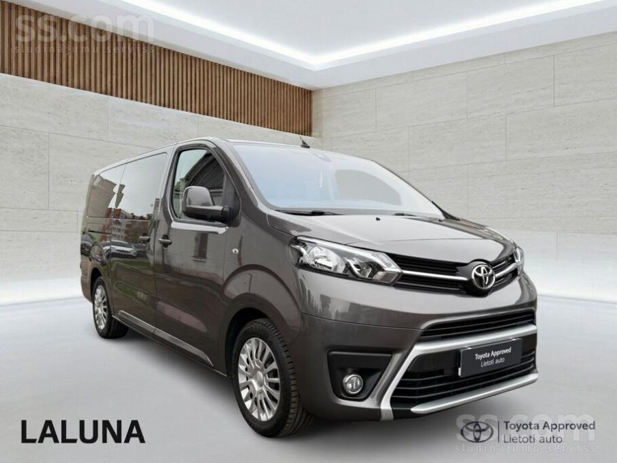 Pelēks Toyota Proace 2023 Jēkabpils, ar dzinēja tilpumu 2.00 L un nobraukumu 101 tūkst. km par 24400 €, foto 8 vietnē AUTOMOTO.COM.LV